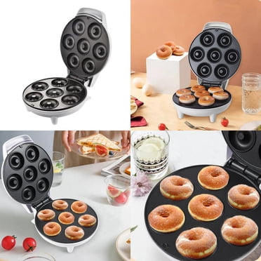 Courant Mini Donut Maker, Non-stick Surface, Makes 7 Doughnuts, Kid ...