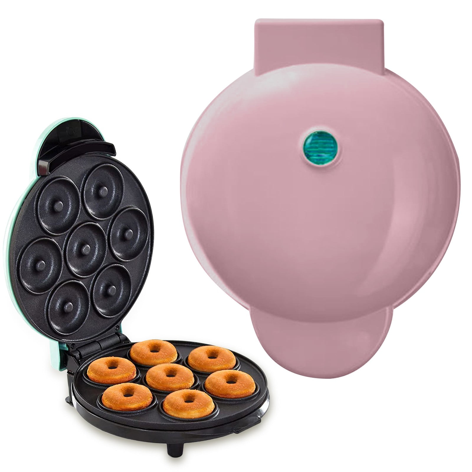 Mini Donut Maker Machine for Kid-Friendly Breakfast, Snacks, Desserts ...