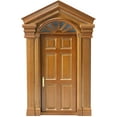 MLINS Wooden Mini Door for Use Light Brown Reallike Design with ...