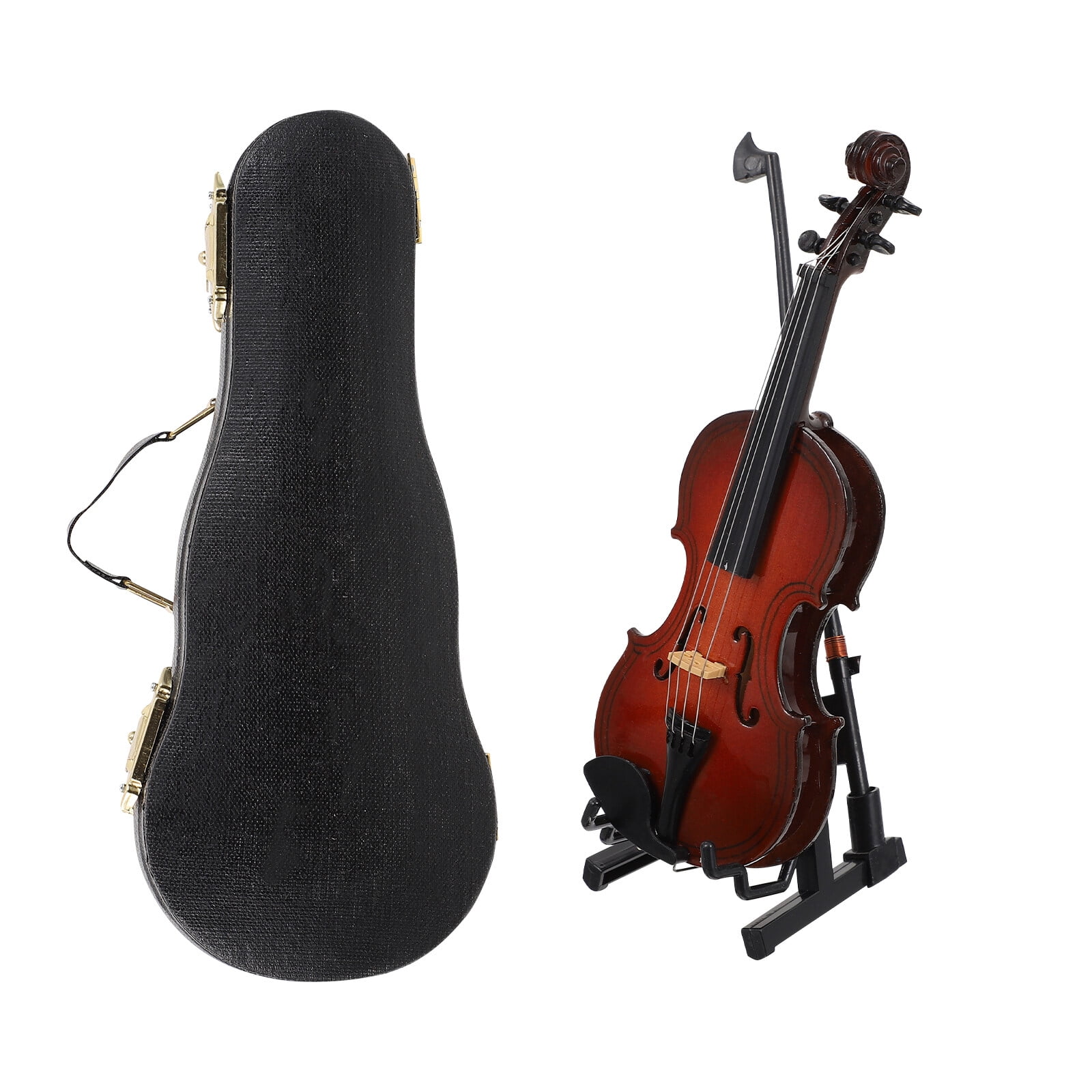Mini Double Bass Violin Model Photo Prop Miniature Display Child ...