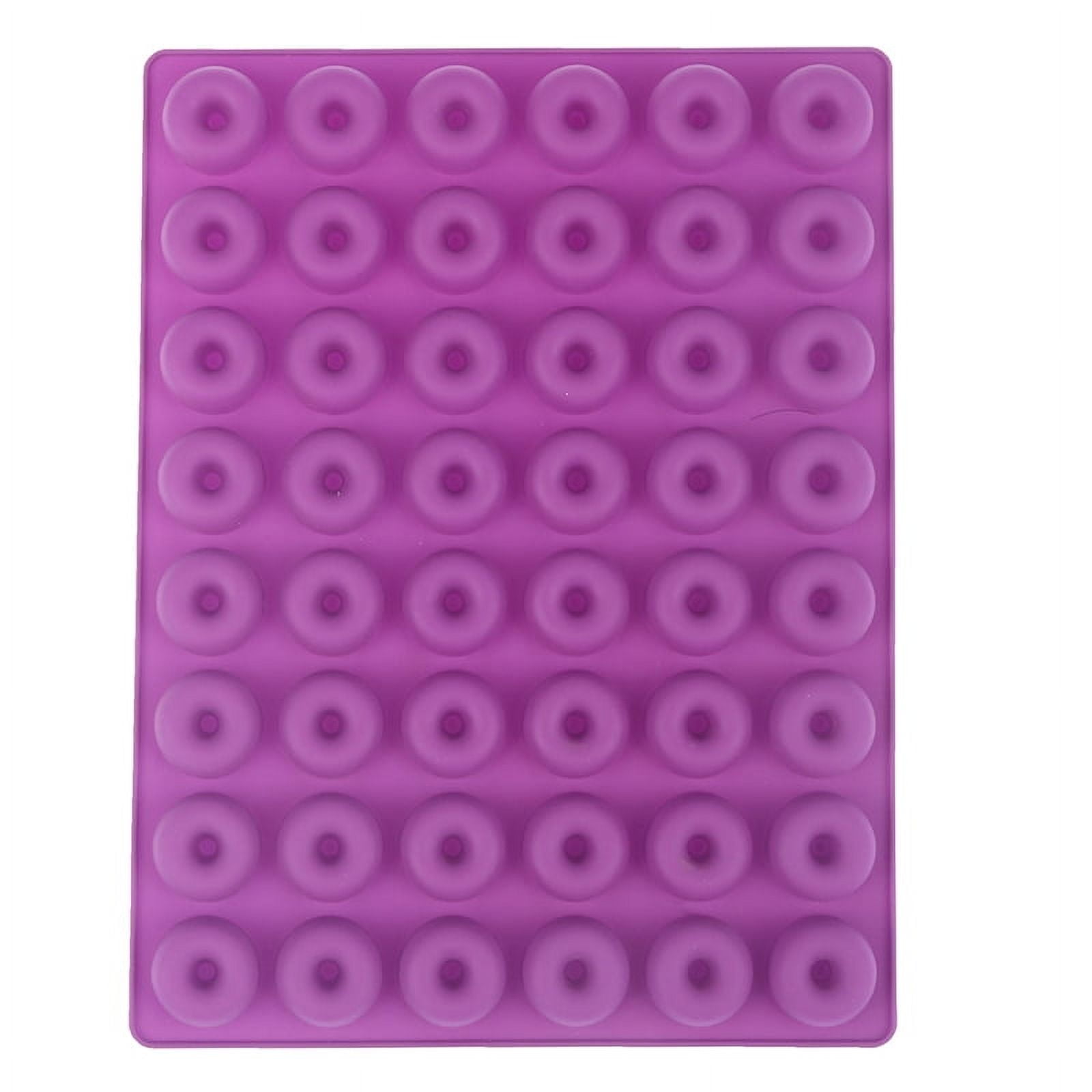 Mini Doughnut Pan Mold 48 Hole Mini Cake Silicone Donuts Molds Muffin ...