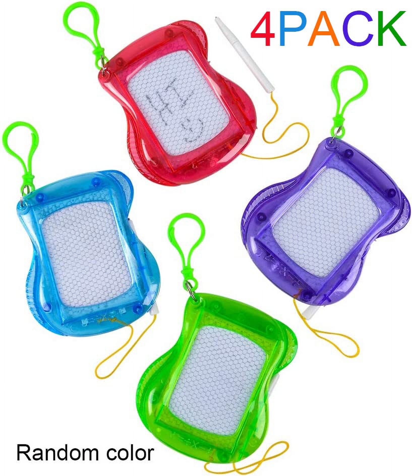 Mini Drawing Board, 4 Pcs Small Magnetic Doodle Board for Kids ...