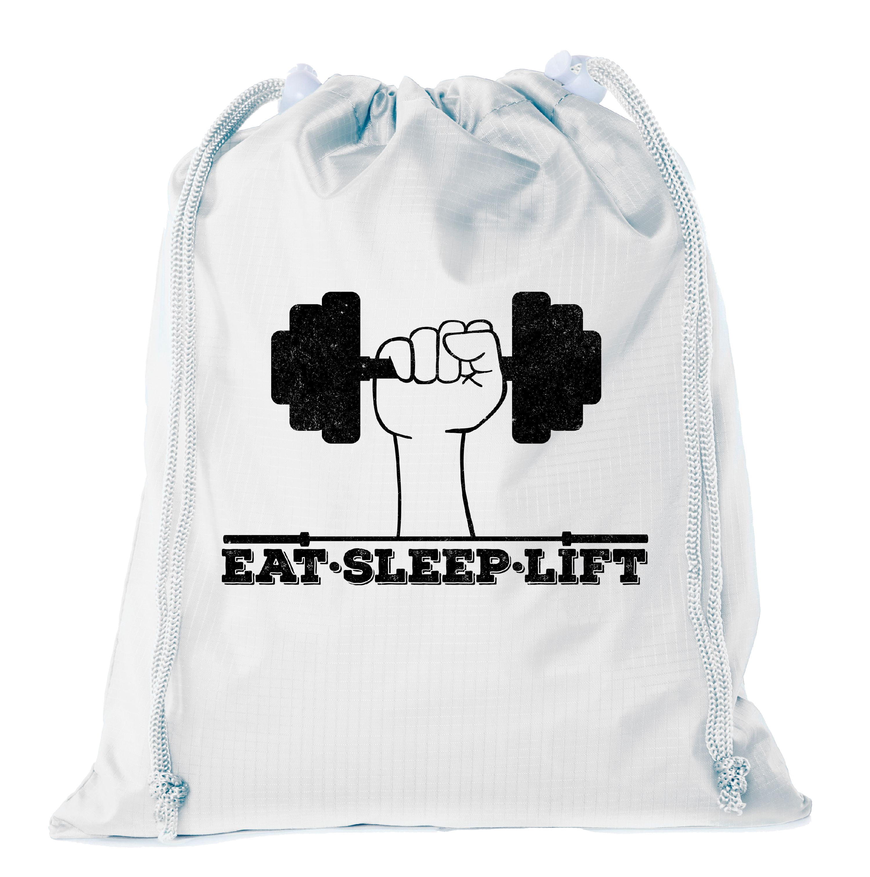 Mini Drawstring Gym Bags, Inspirational Gym Bags with Workout ...