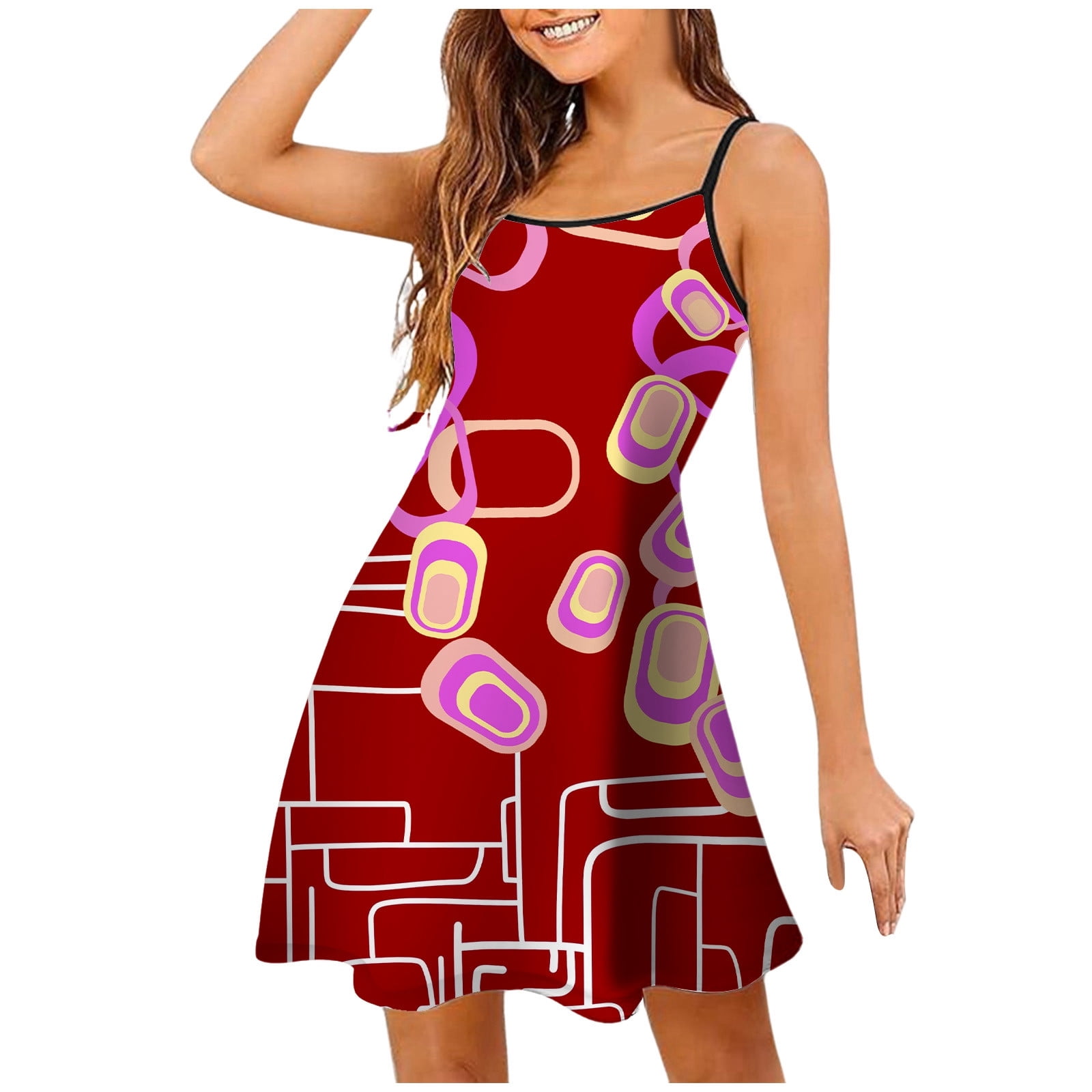 Mini Dress Sexy Bodycon Dress 2024 Summer Short Backless Spaghetti Strap Tight Dresses Party