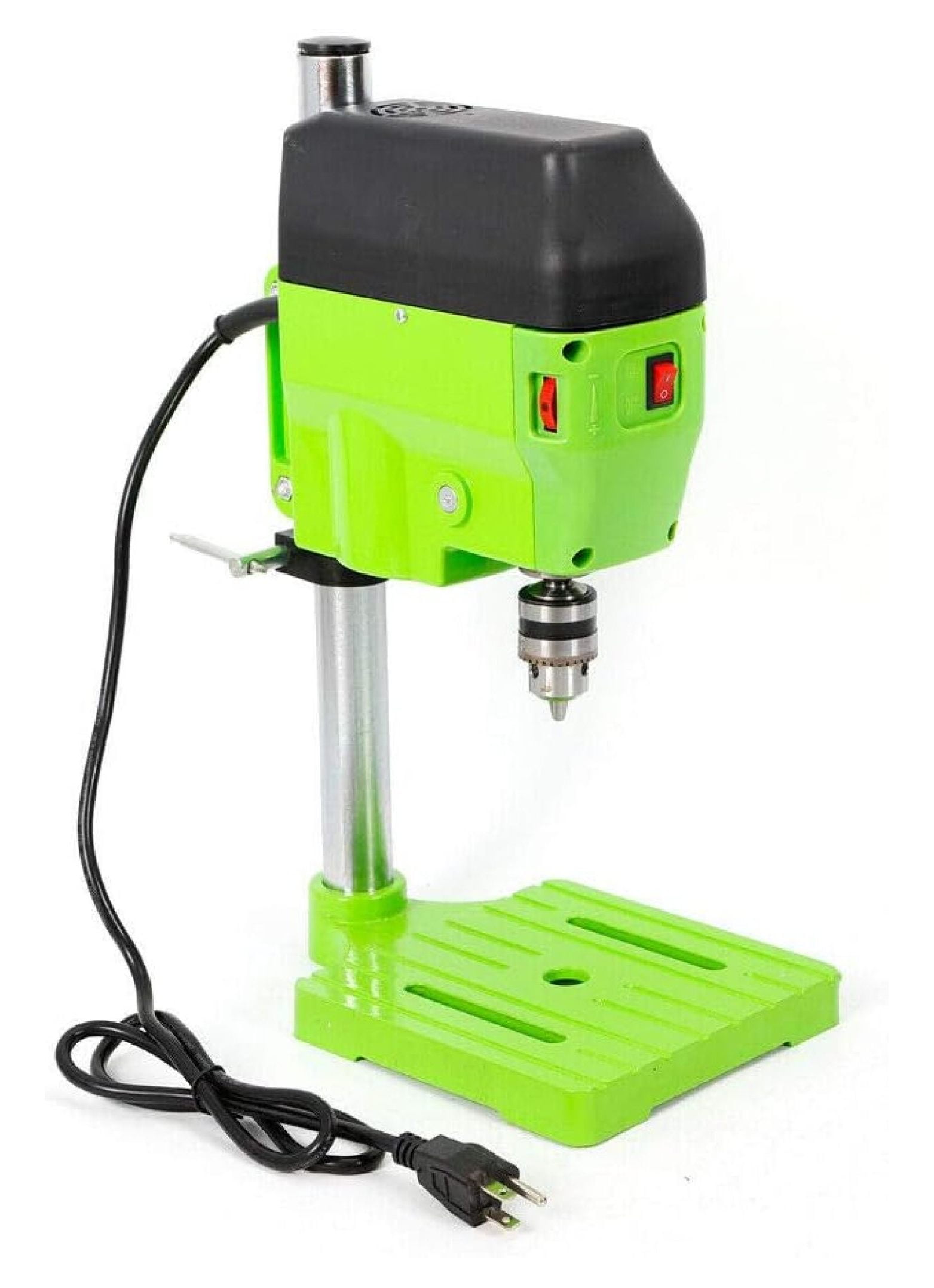 Mini Drill Press Stand, 480W Portable Drill Workbench, DIY Metal ...