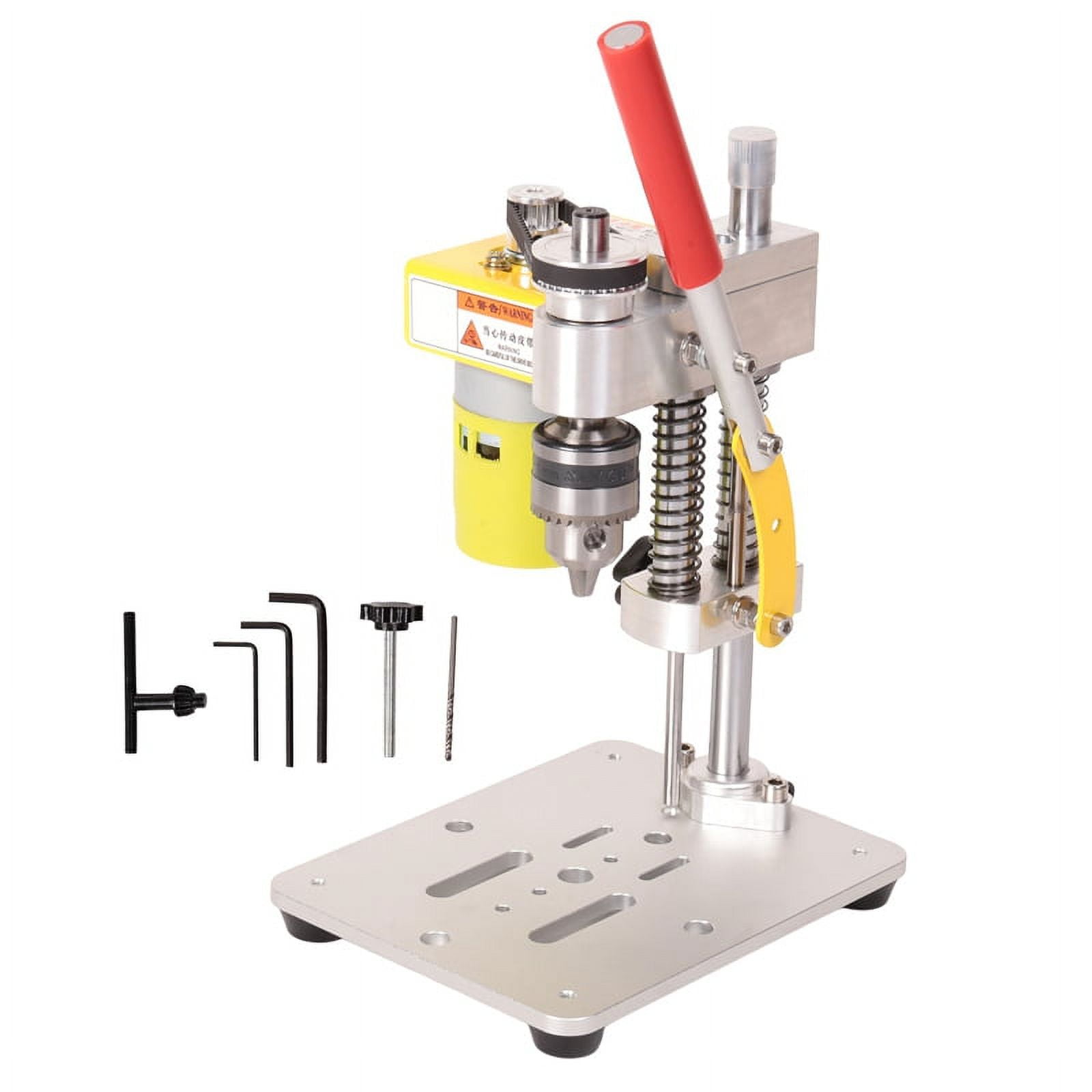 Mini Drill Press Table Machine Benchtop CNC 795 Motor B10 Chuck DIY ...
