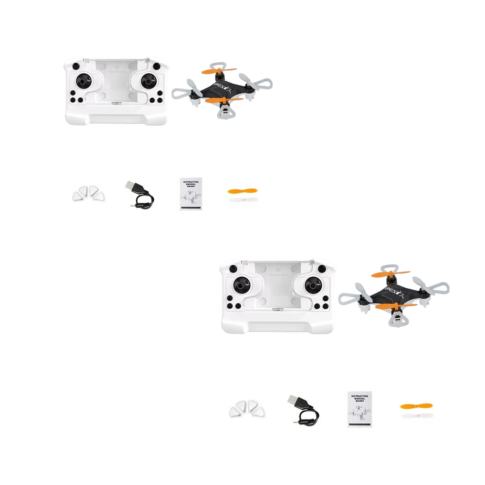 Mini Drone Altitude Hold - All-Ages Stunt Flyer with 360° Flips, LED ...