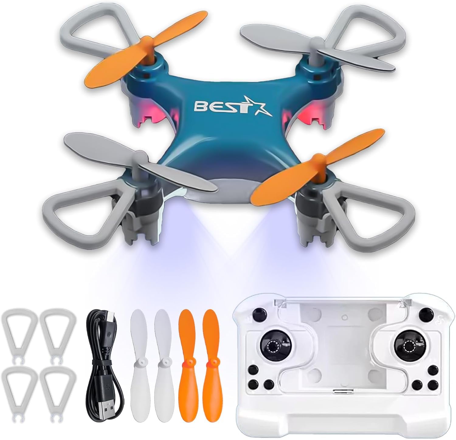 Mini Drone Beginner-Friendly Stunt Flyer, All-Ages Mini Drone for ...