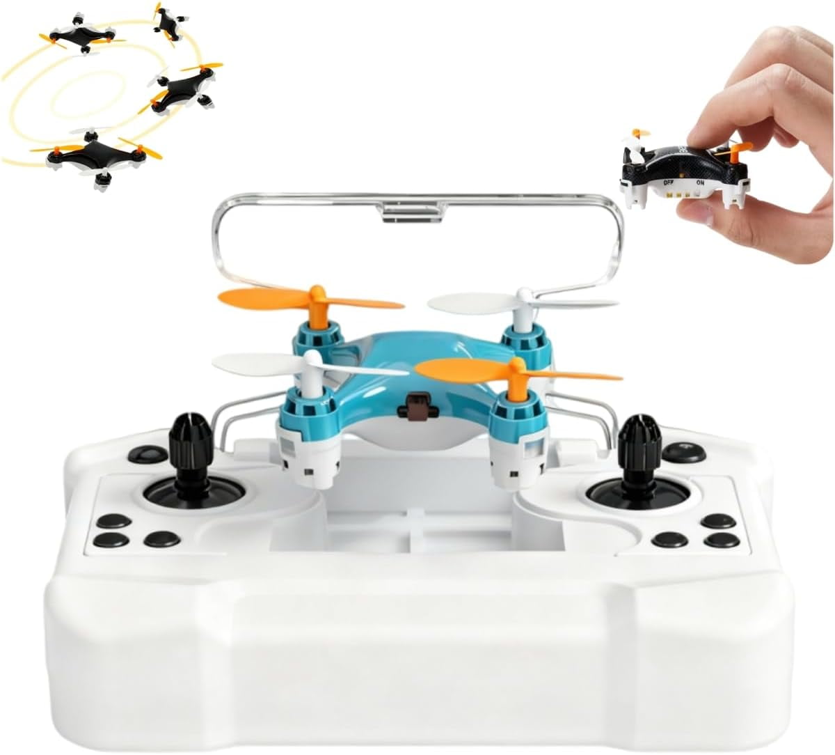 Mini Drone For Beginners，All-Ages Mini Drone With Easy Stunt Flights ...