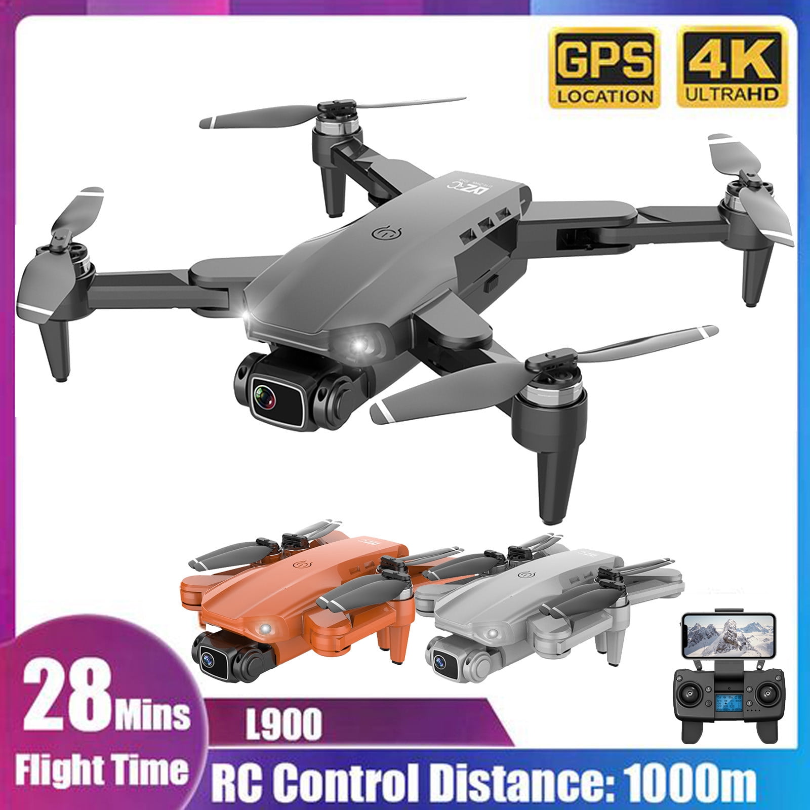 Mini Drone for Kids with 720P HD FPV Camera Remote Control Toys Gifts ...