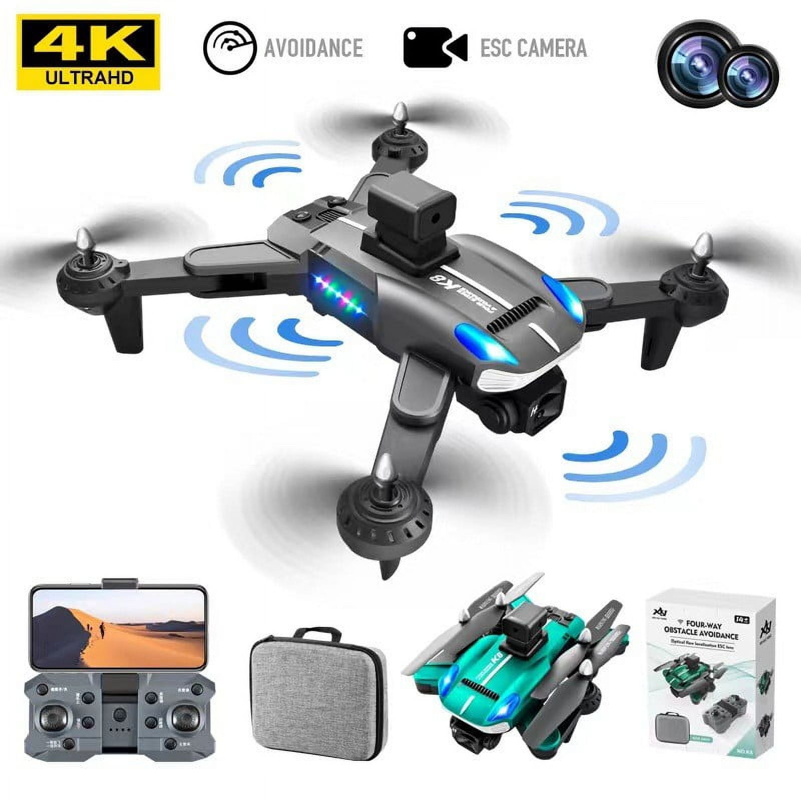 Mini Drone for Kids Crash Proof LED Night Lights One Key Take Off ...