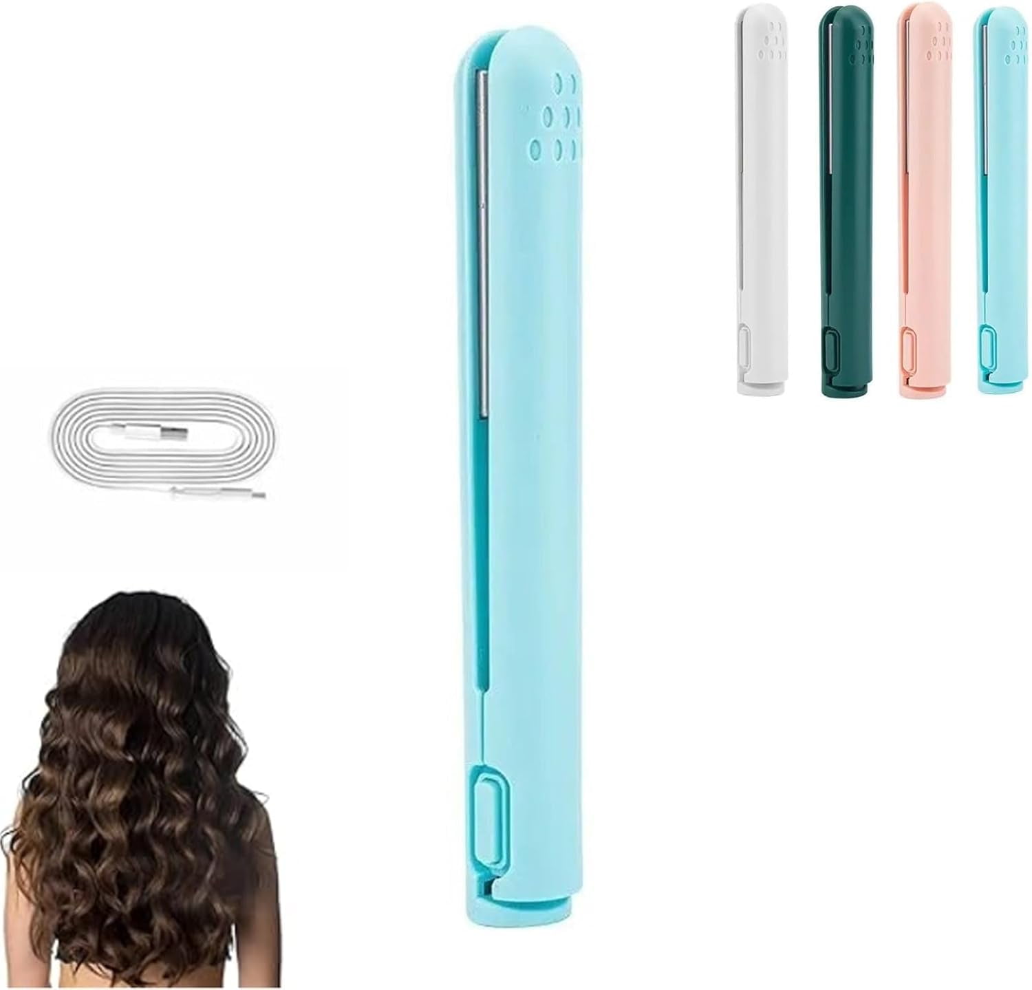 Mini Dual Purpose Curling Iron, Mini Dual Curling Iron, 2025 New USB ...