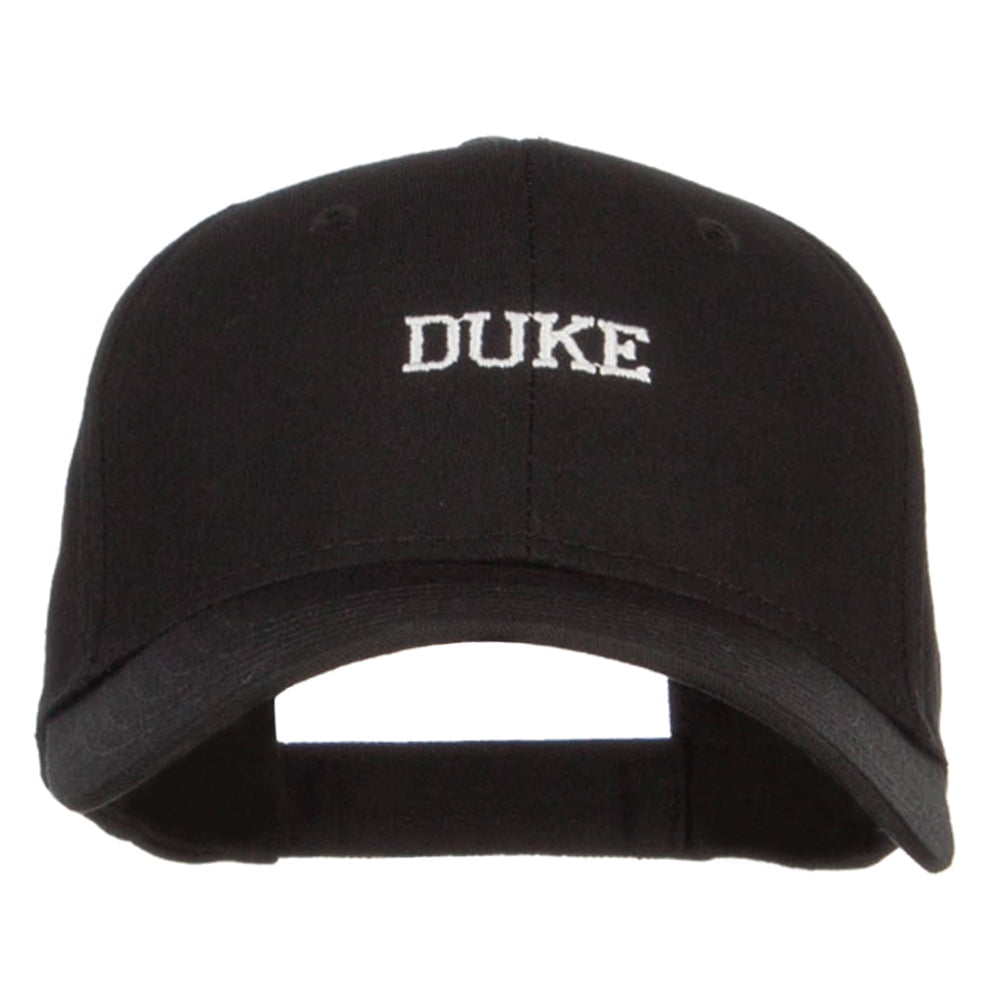 Mini Duke Embroidered Cotton Cap - Black OSFM - Walmart.com
