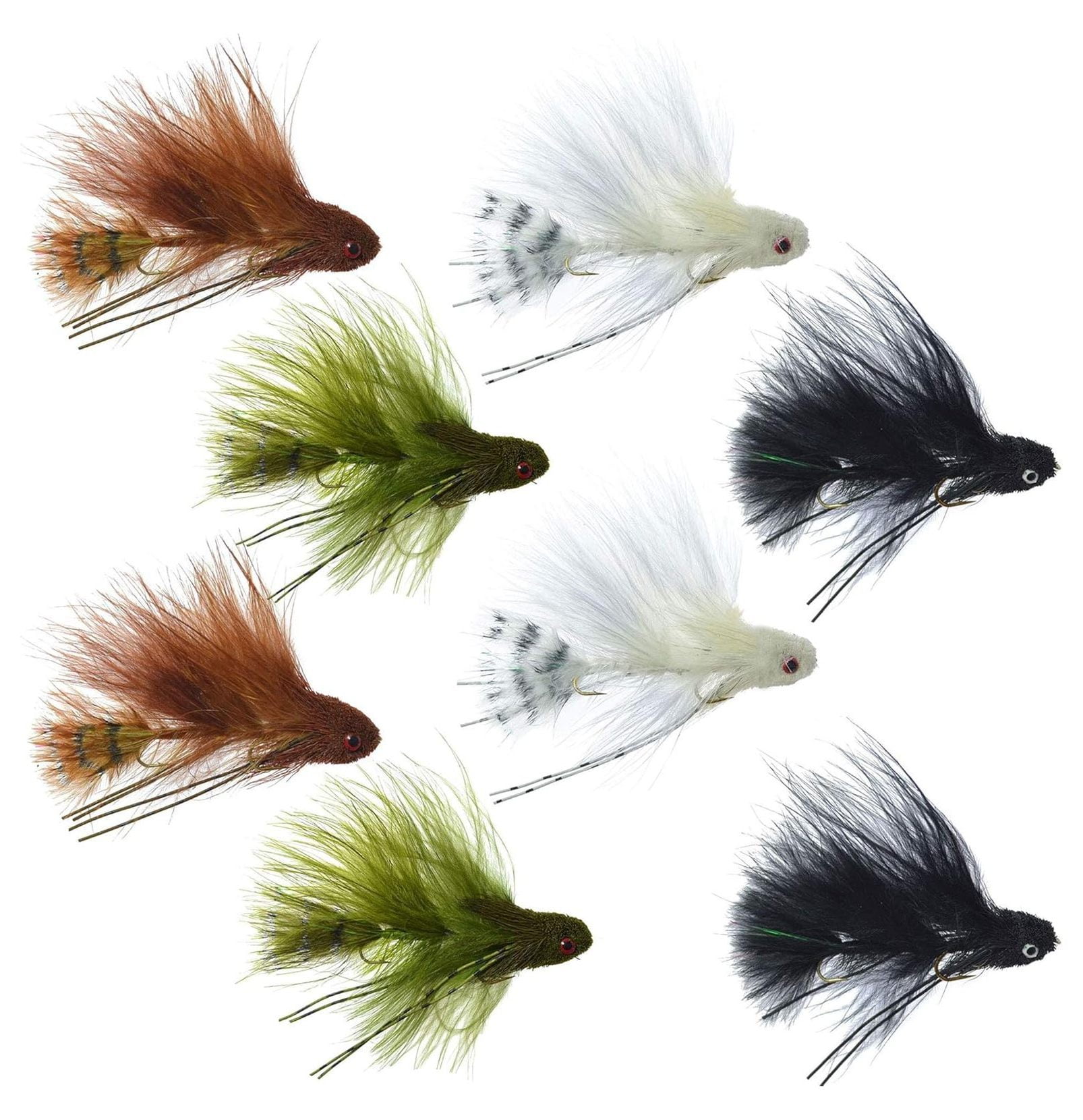 Mini Dungeon Assortment Articulated Streamers Trout Bass Fly Fishing ...