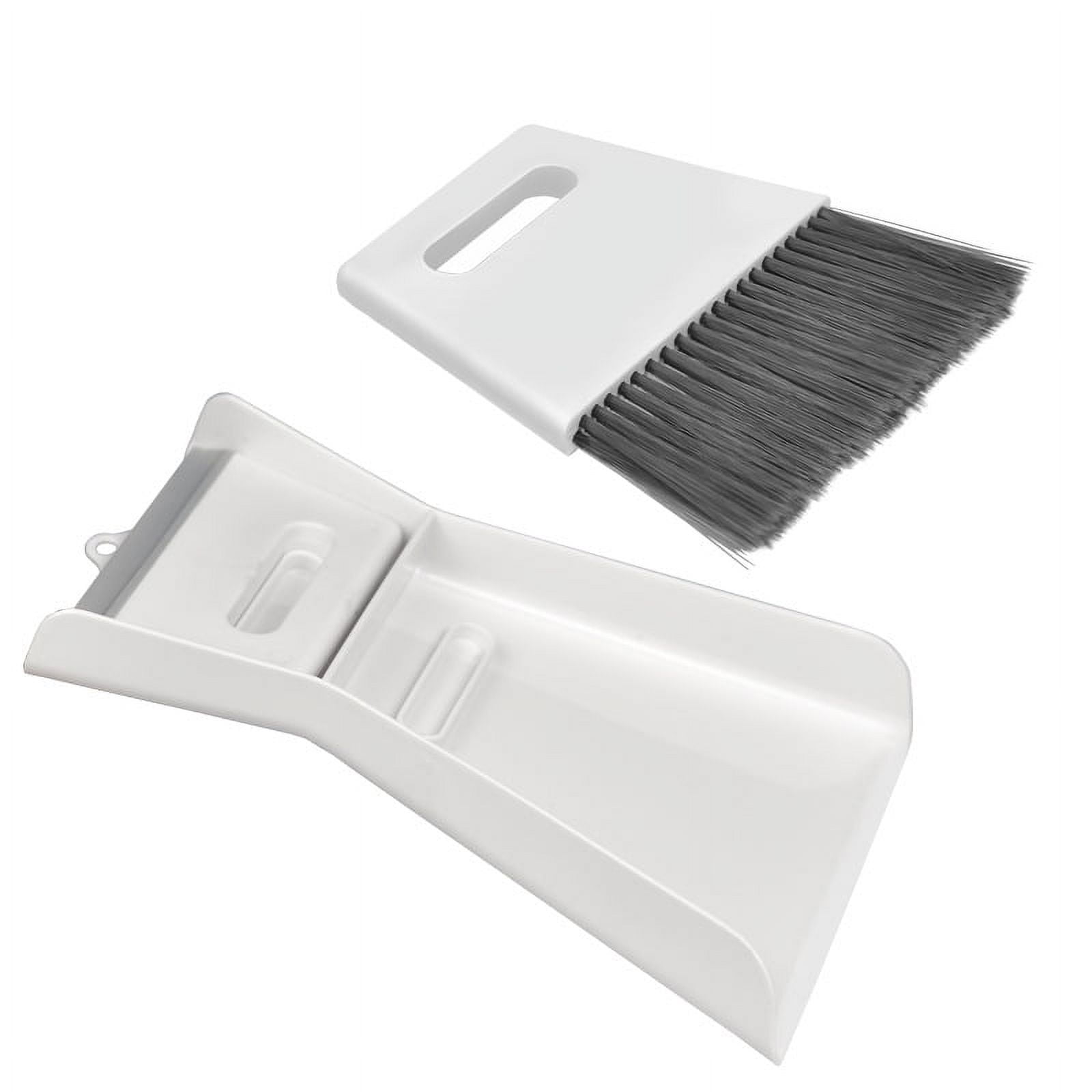 Mini Dust Pan with Broom Set, Kids Broom Table Top Brush Portable Table ...