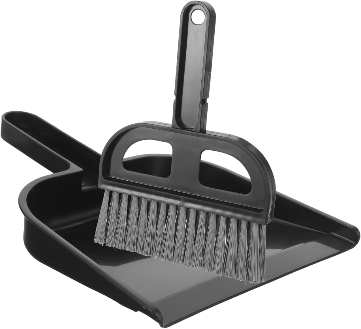 Mini Dustpan and Brush Set – Compact Hand Broom with Dust Pan for Desk ...