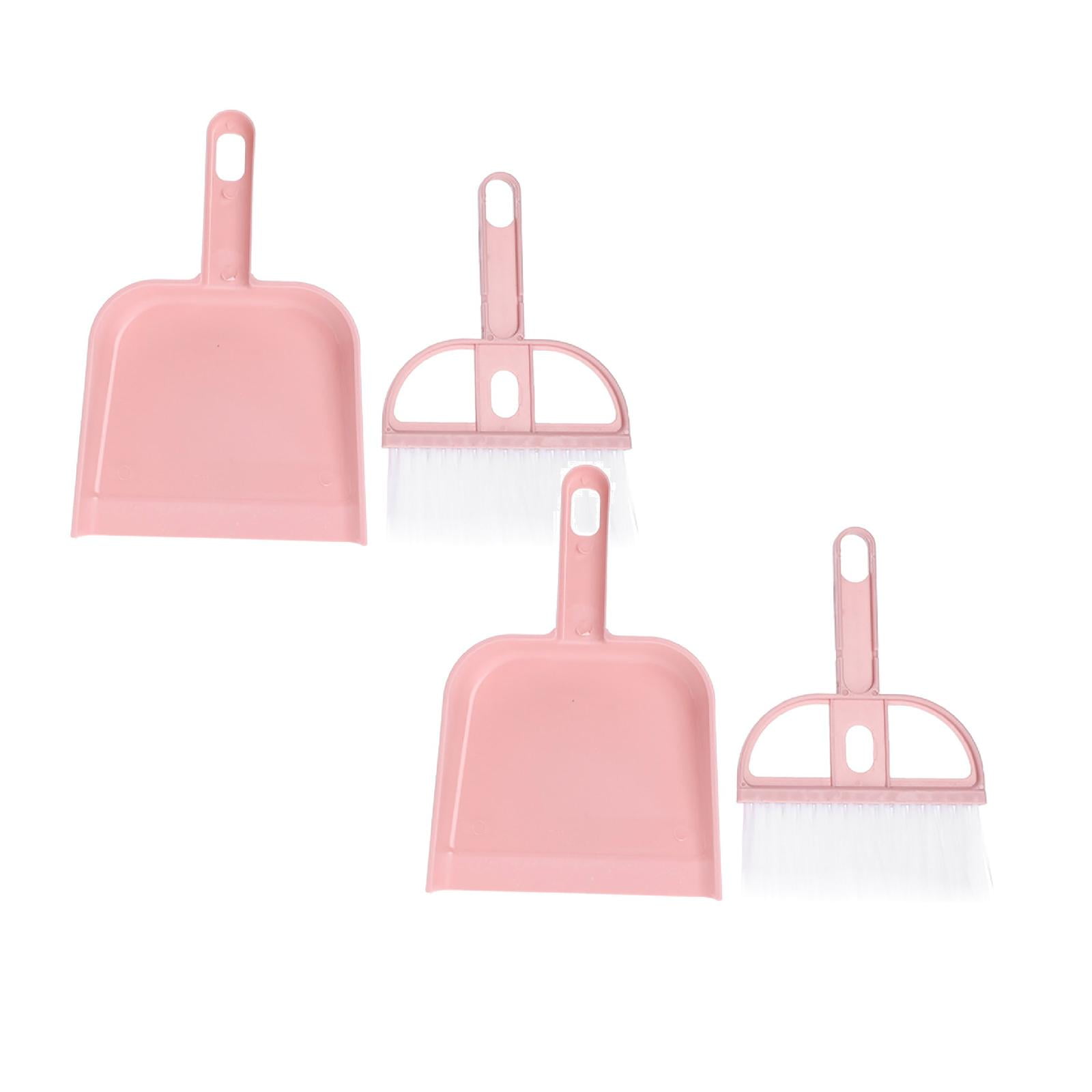 Mini Dustpan and Brush Set, Desktop Cleaning Kit with Soft Bristles, 8. ...
