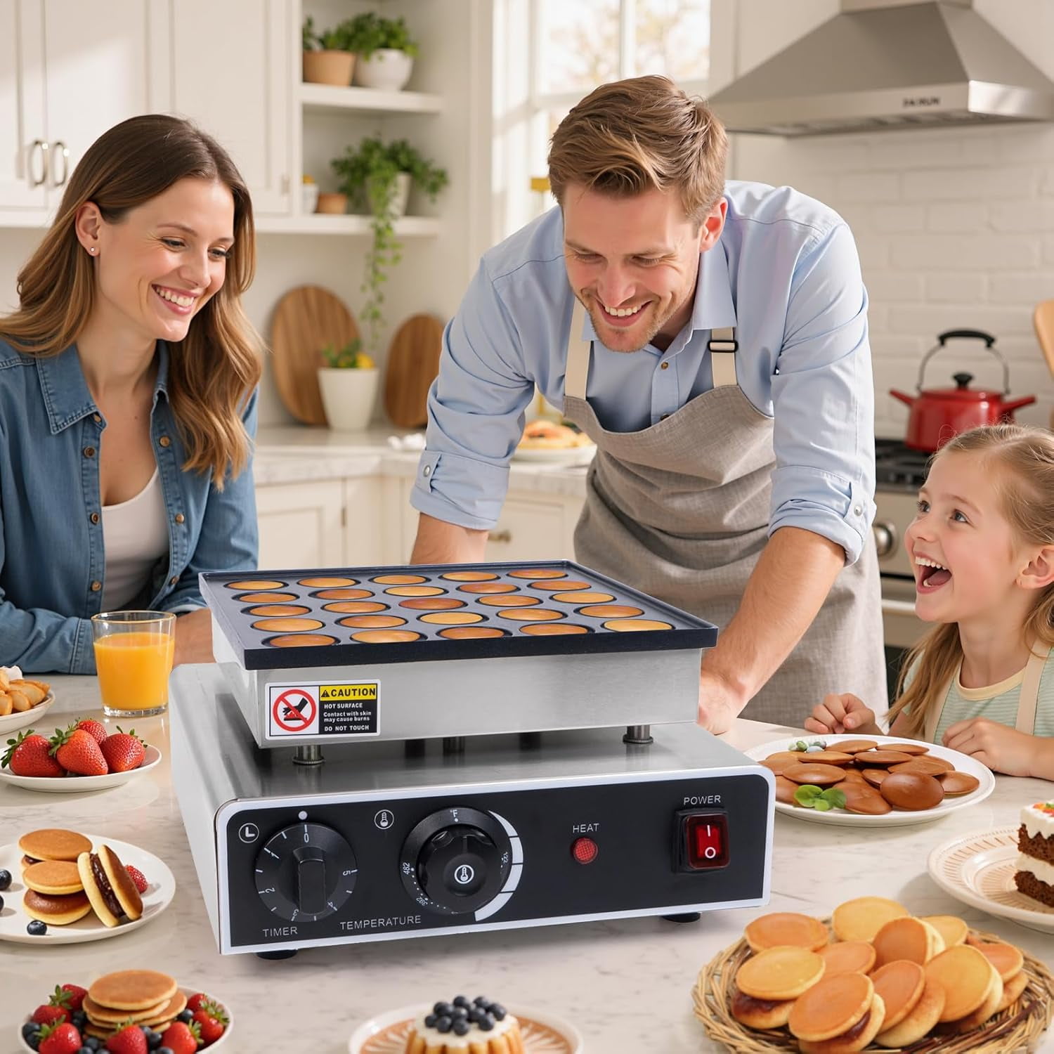 Mini Dutch Pancake Maker 25PCS - Walmart.com