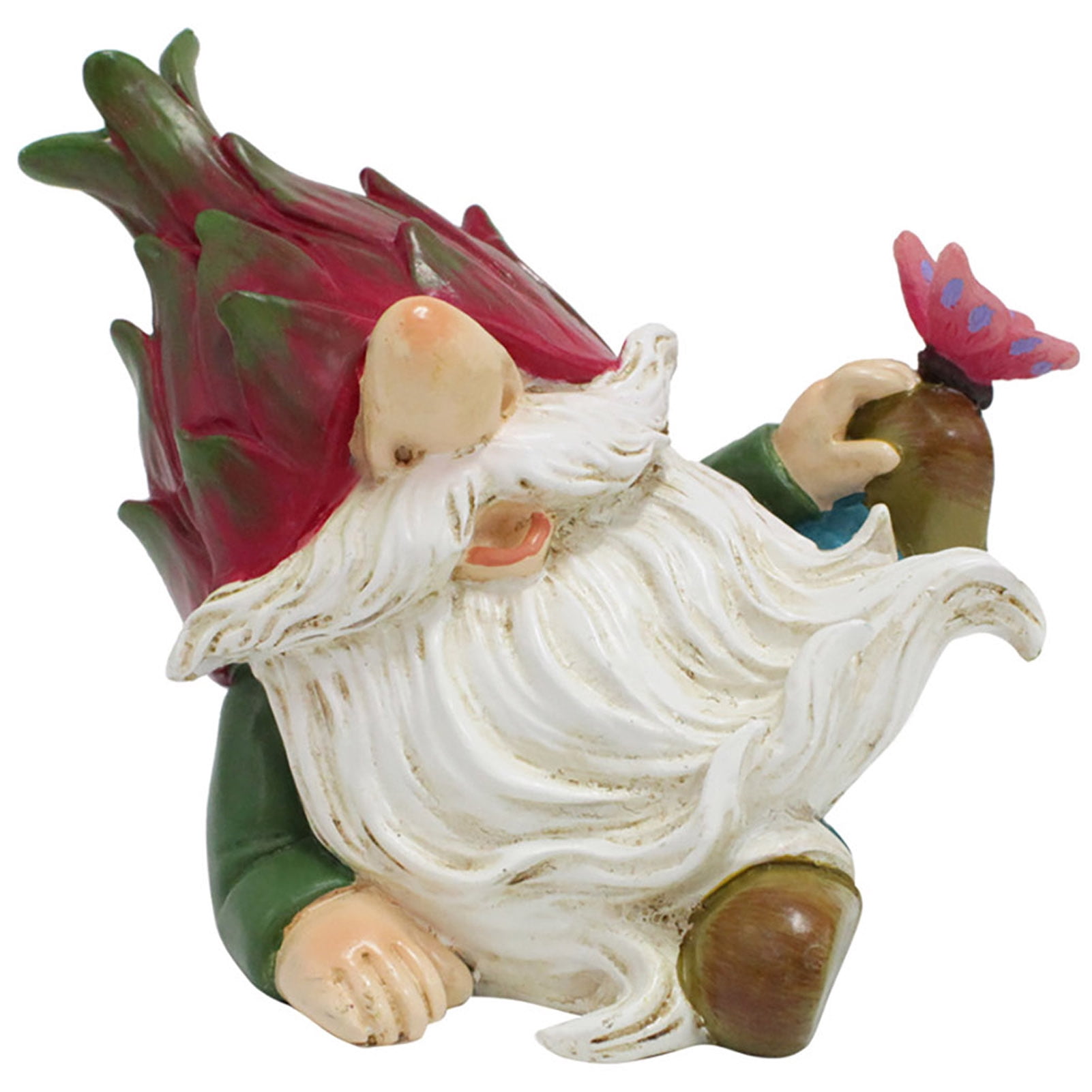 Mini Dwarfs Figurine Fruit Gnomes Ornament Adorable Appearance ...