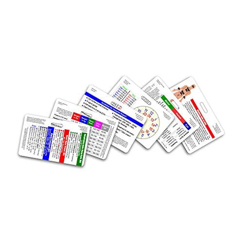 Mini EMT/First Responder Horizontal Badge Card Set - 6 Cards - Walmart.com