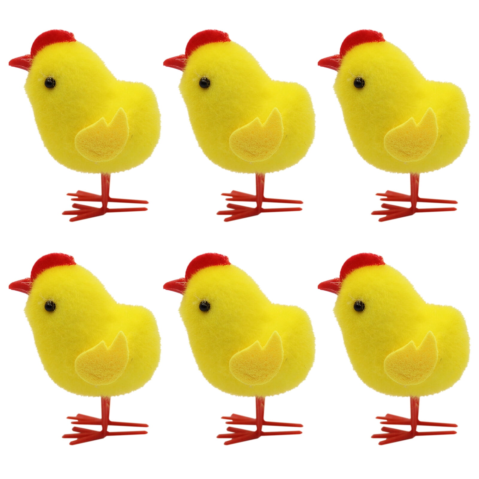 Mini Easter Chicks Yellow Easter Chenille Chicks Cute Complete Easter ...