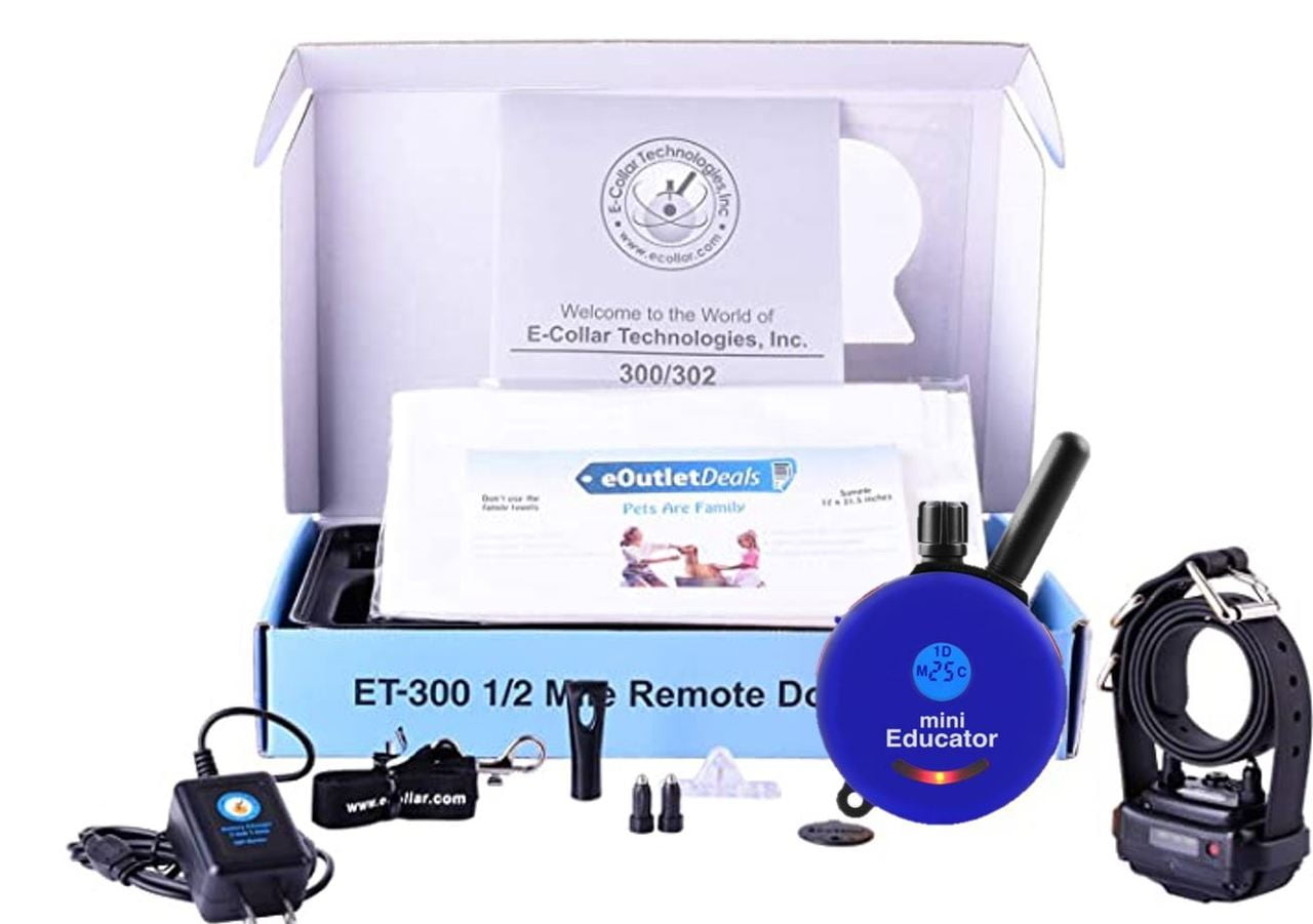 Mini Educator E-Collar ET-300 / ET-302 Dog Training Collar System with ...