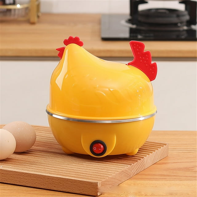 Mini Egg Cooker & Steamer - Multi-Function Family Tricolor Steamed ...