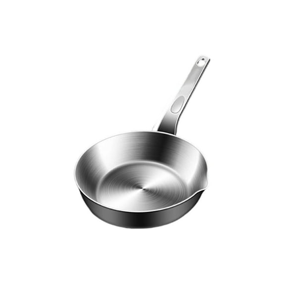 Mini Egg Pan 316 Stainless Steel Small Frying Pan With Layer Bottom For ...