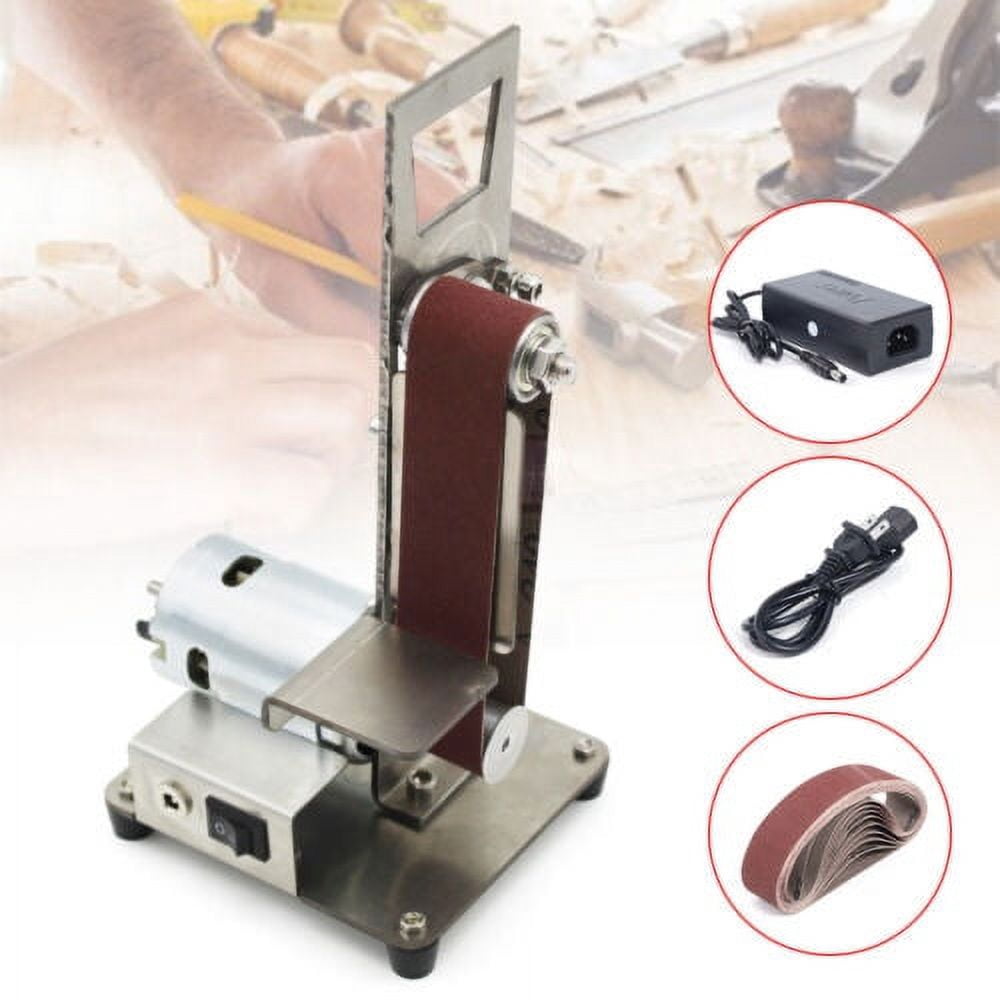 Mini Electric Belt Sander Grinding Polishing Machine DIY ...