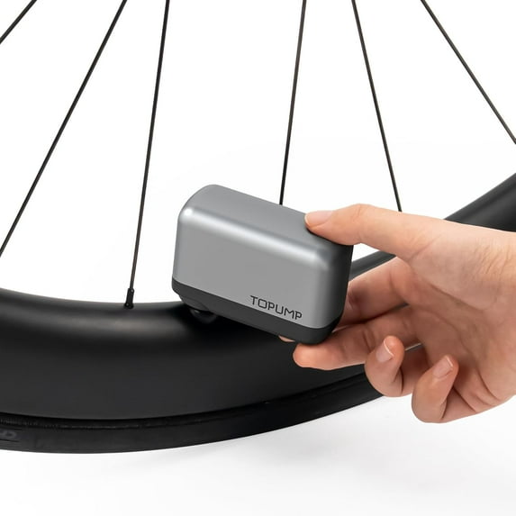 Mini Electric Bike Pump, 120 PSI Portable Bicycle Air Pump ...