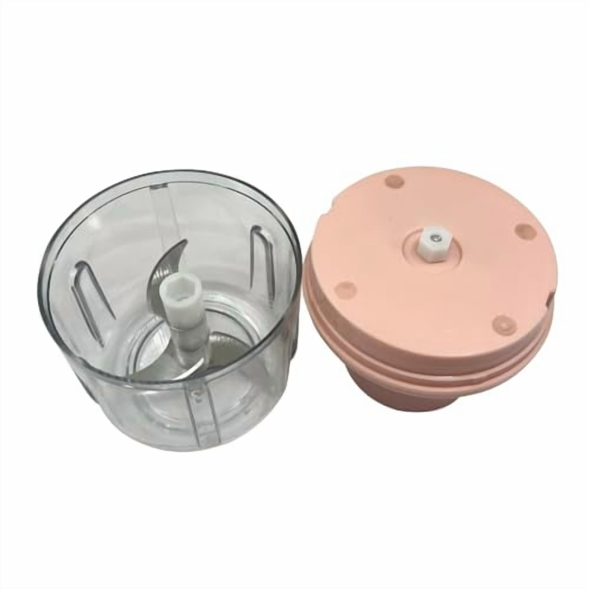 Mini Electric Chopper Vegetable Chopper with Container Garlic Pepper ...