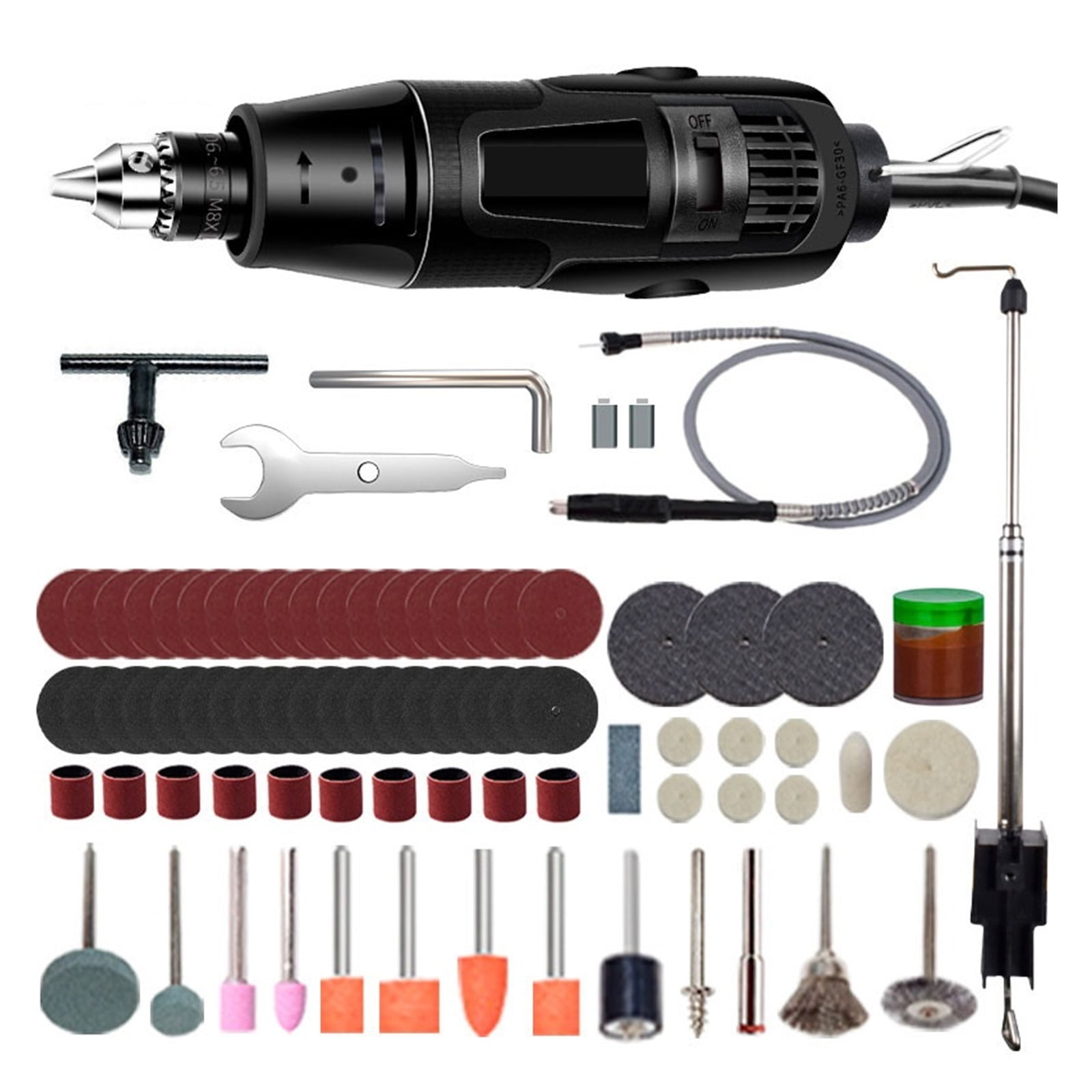 Mini Electric Drill Engraver Rotary Tool Polishing Machine 180W Power ...