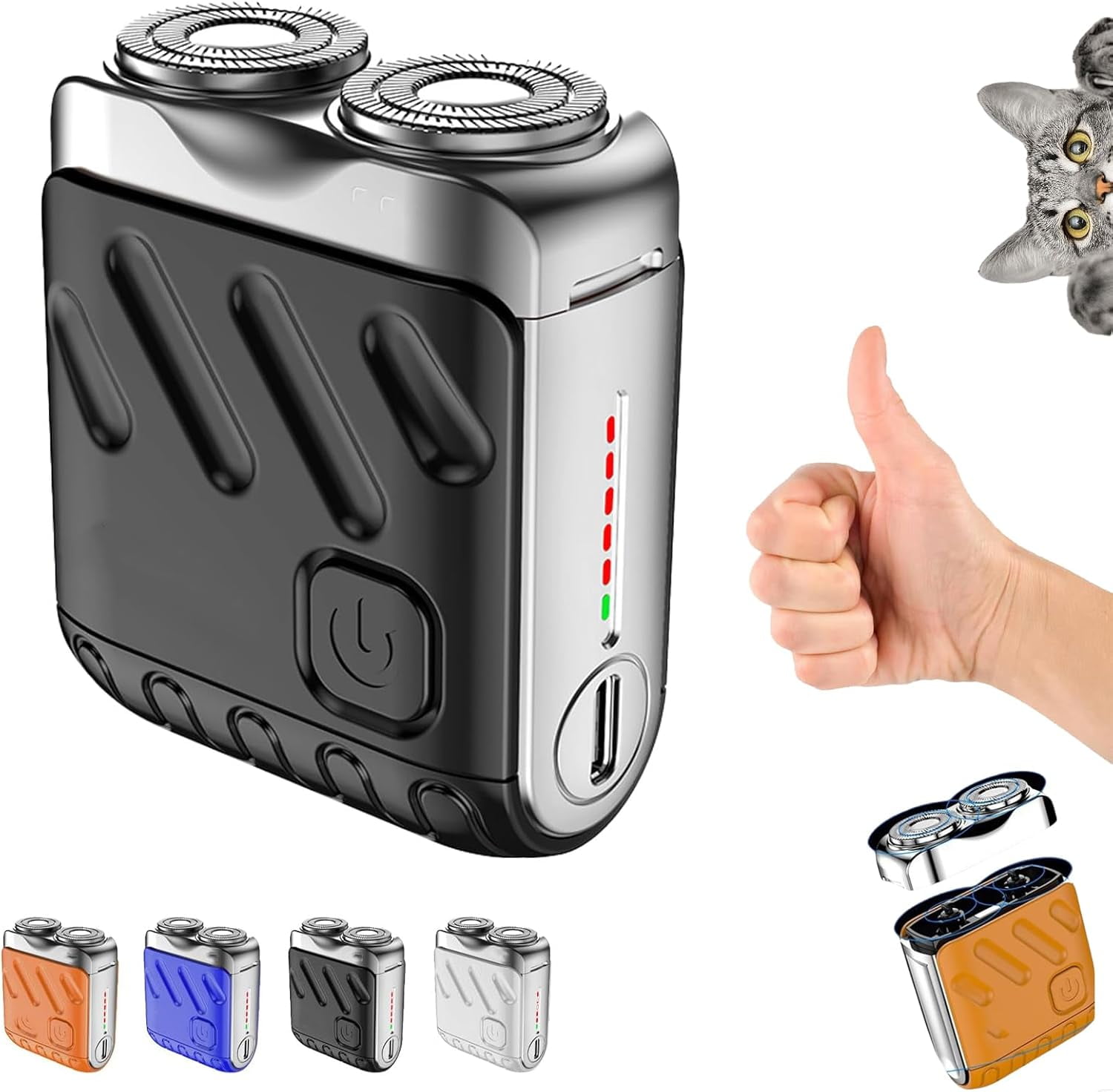 Mini Electric Explosive Shaver, Mini Electric Beard Shaver, Portable ...