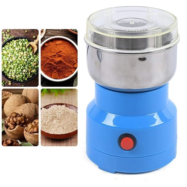 Mini Electric Kitchen Grain Mill Grinder for Dry Cooking, Coffee Bean ...