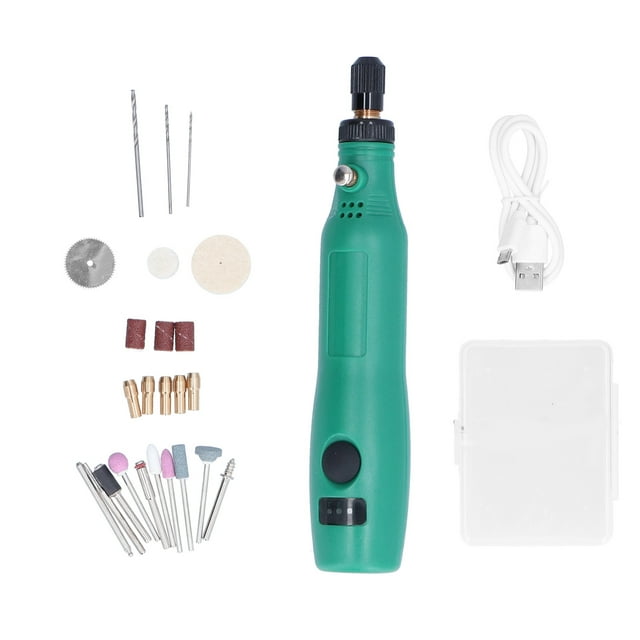 Mini Electric Grinder 3 Variable Speed Cordless Portable Grinding Tool ...