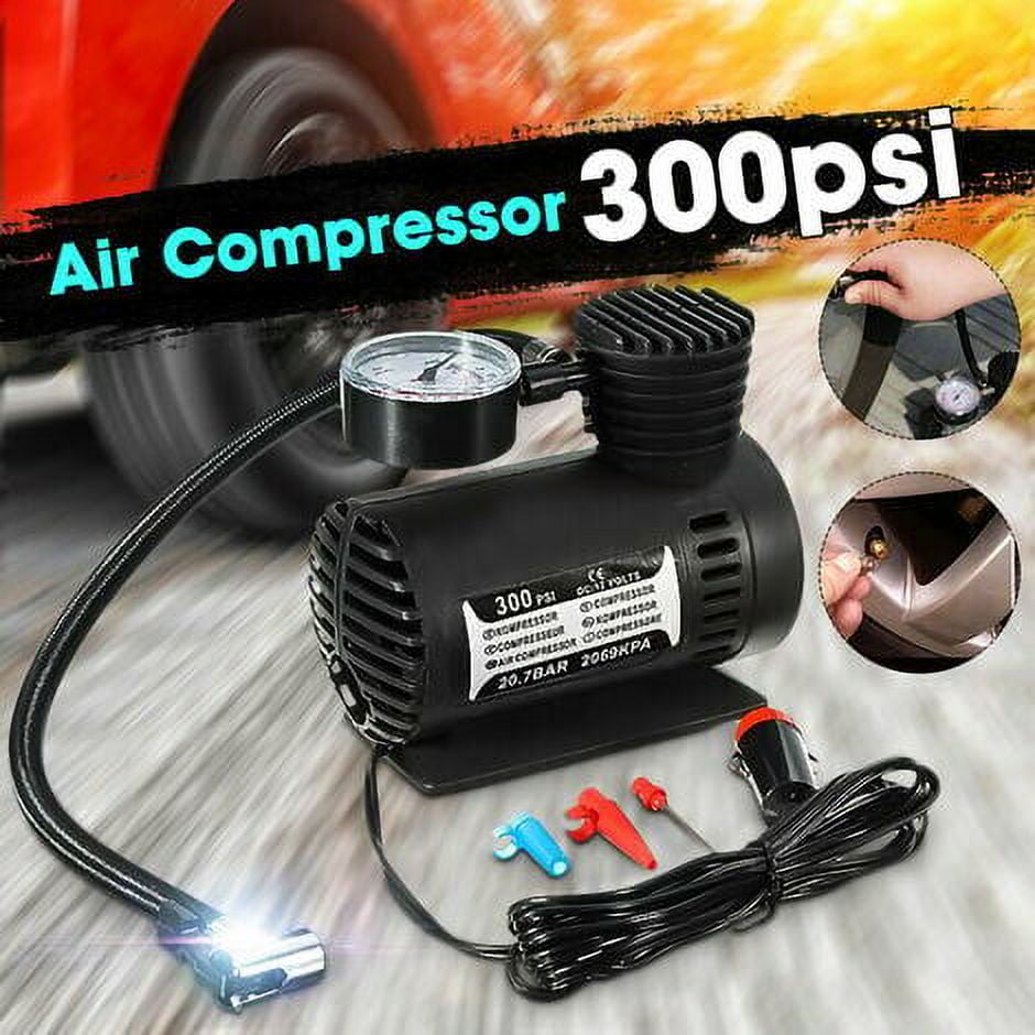 Mini Electric Inflator Pump Tire Air Pump Portable Automatic Compressor ...