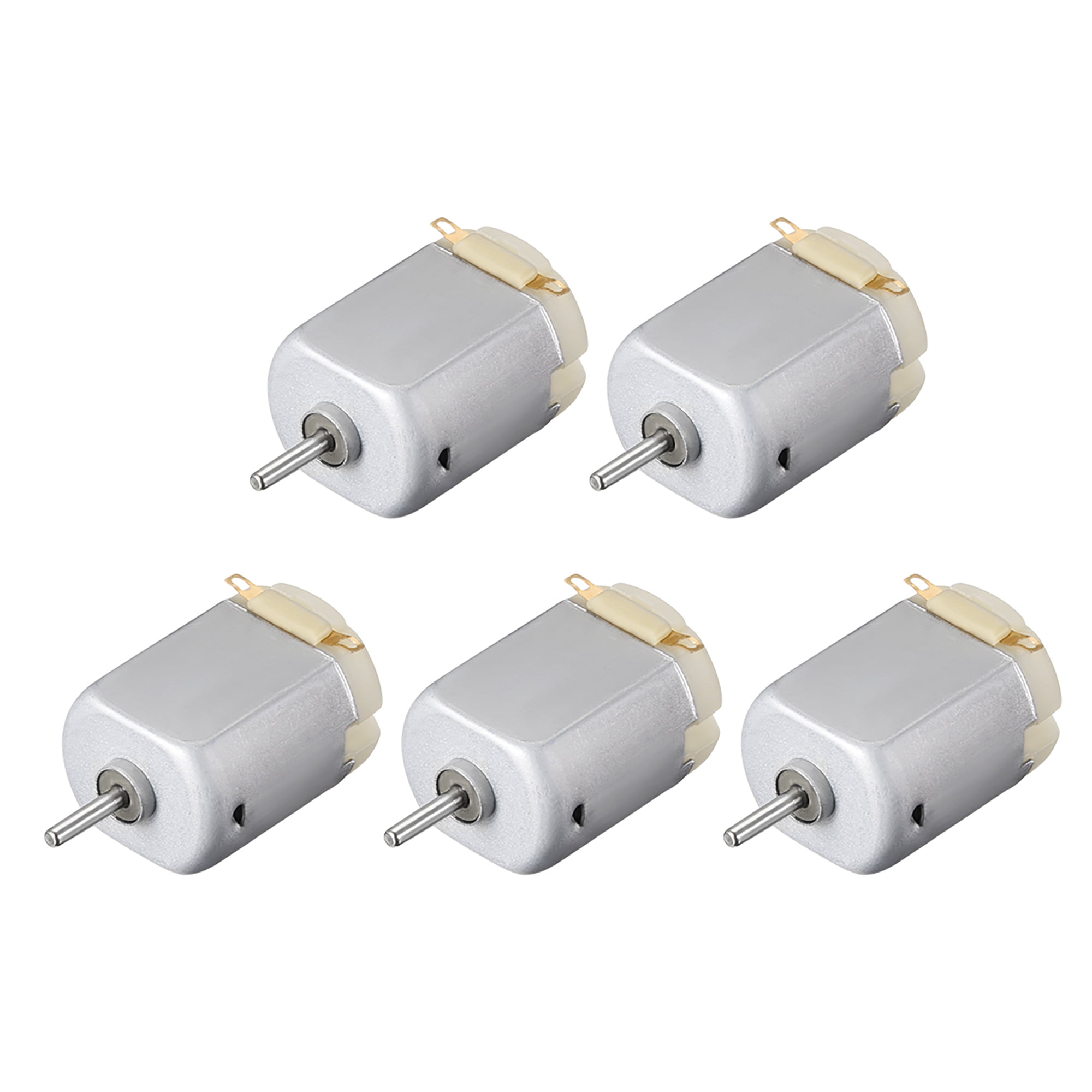 Mini Electric Motor DC 3V 2500RPM Micro Round Shaft for DIY s,5Pcs ...