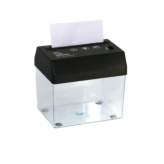 Mini Electric Paper Shredder - Portable Shredder for Home Use - A6 Mini ...