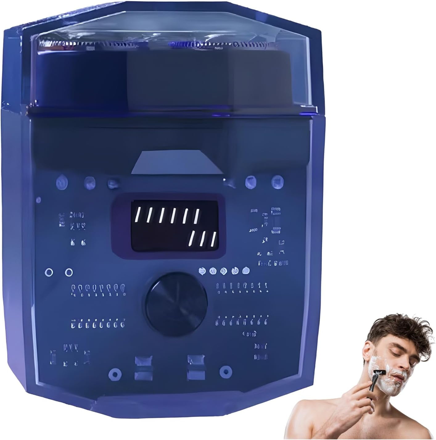Mini Electric Razor - Transparent Mini Electric Shaver with Low Noise ...
