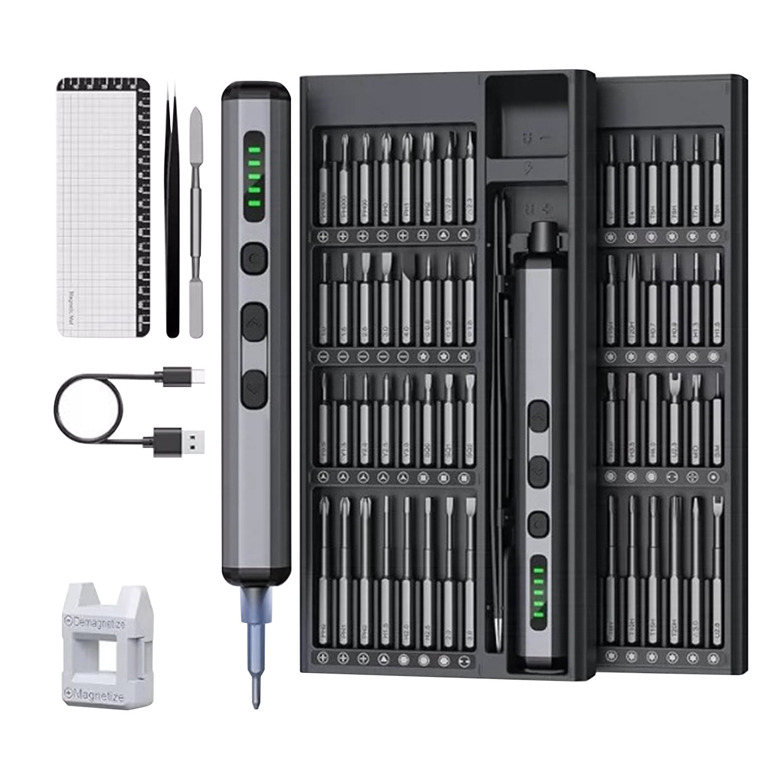 Mini Electric Screwdriver Set 3.7V, Cordless Screwdriver Set, Precision ...