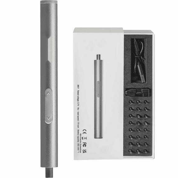 Mini Electric Screwdriver Set, 4V Cordless Precision Screwdriver with ...