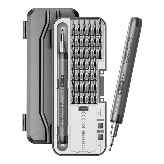 Mini Electric Screwdriver Set , Small Cordless Electric Screwdriver, 38 ...