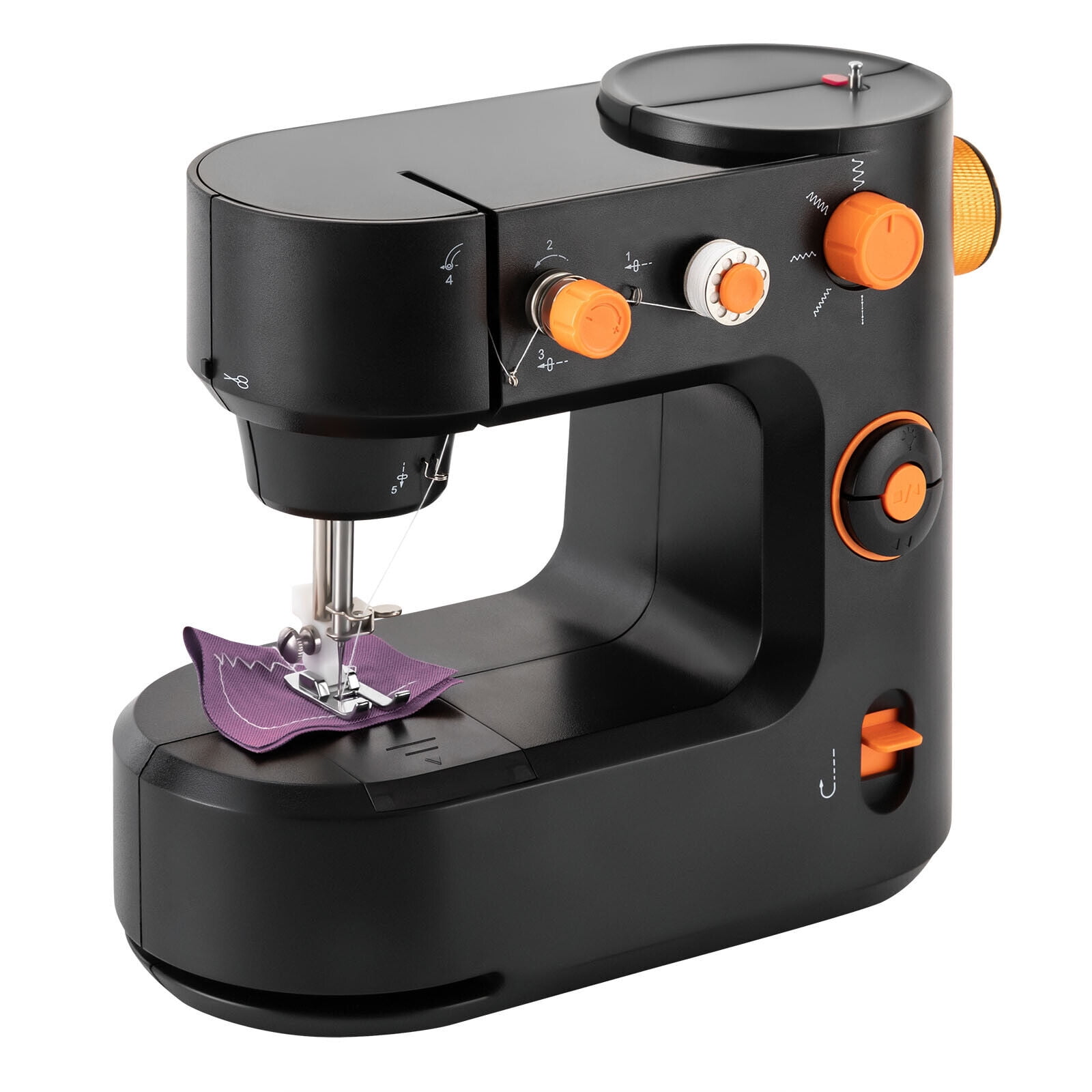 Mini Electric Sewing Stitch Machine - Household Portable Desktop Sewing ...