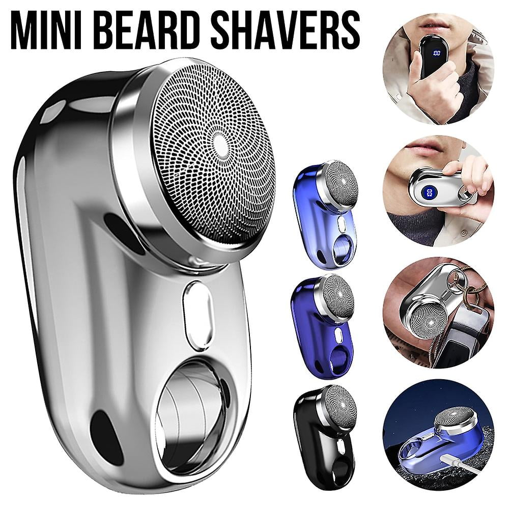 Mini Electric Shaver Beard Trimmer Razor Portable Mini Shaver Low Noise ...