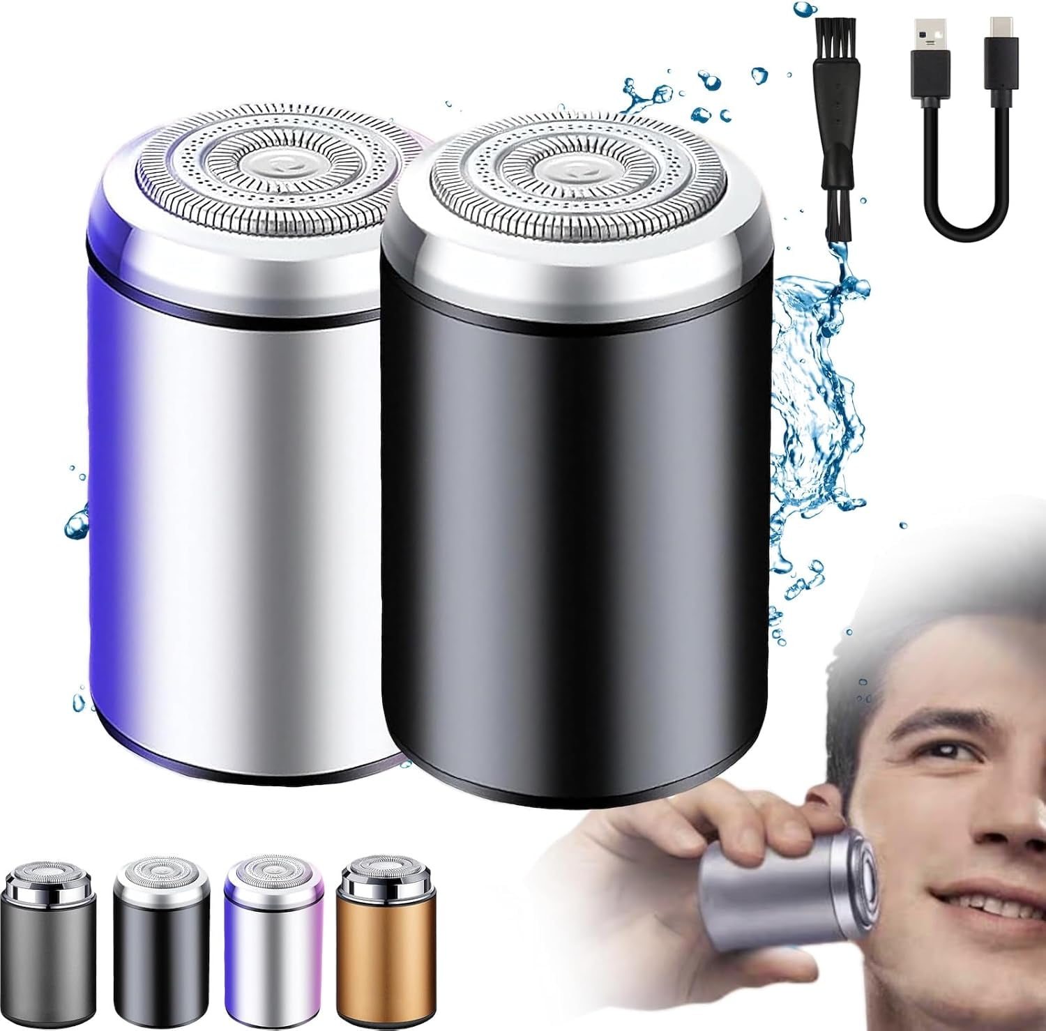 Mini Electric Shaver, Mini Portable Electric Sha, Portable Mini ...