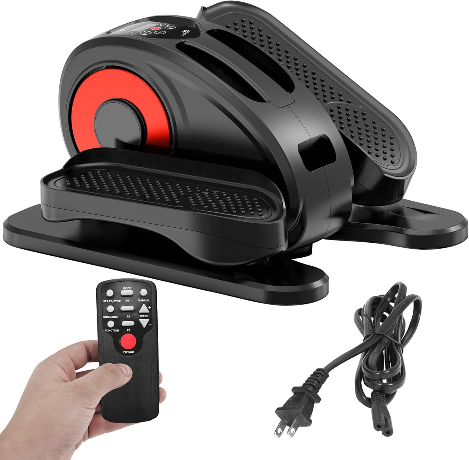 Mini Ellipse Leg Exerciser, Under Desk Elliptical Machine Electric ...