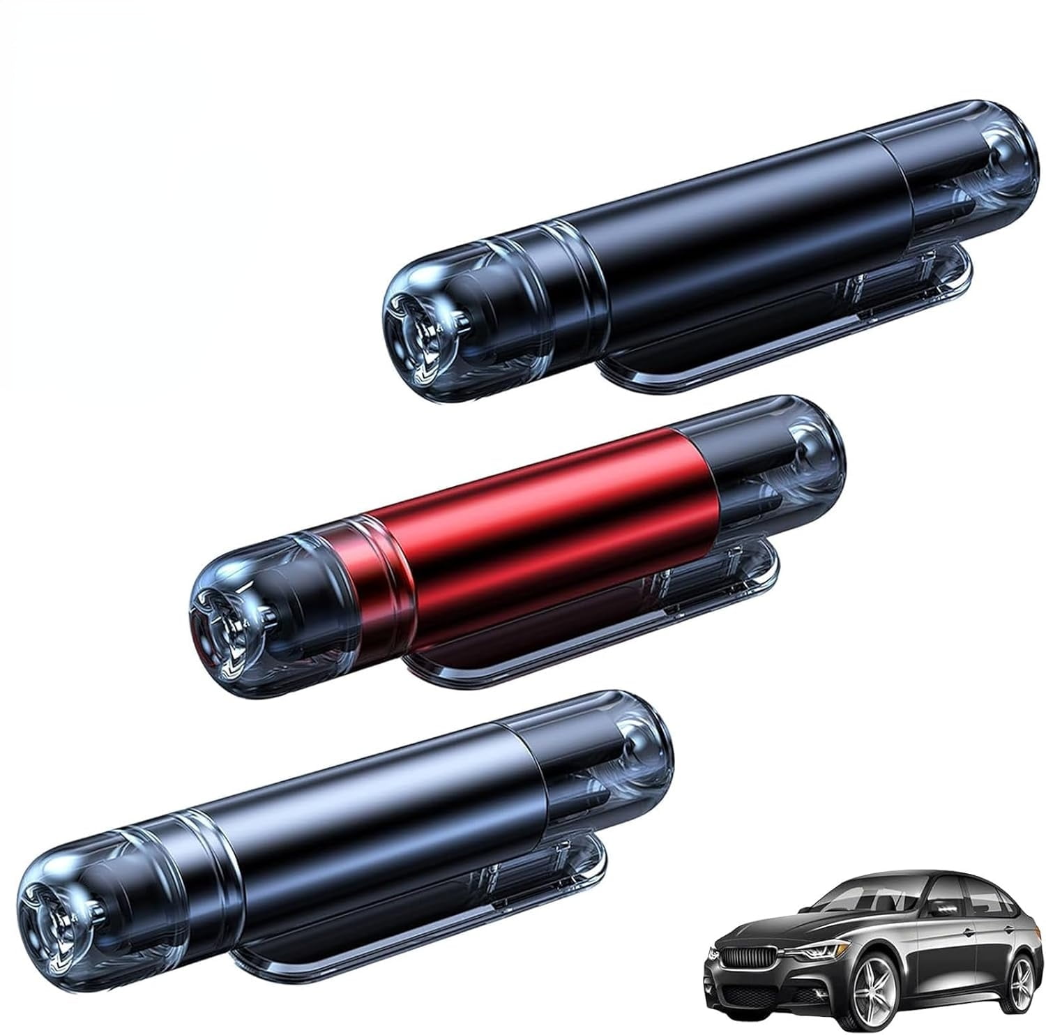 Mini Emergency Car Escape Tool, Broken Window & Seat Belt Cutter, 2-in ...