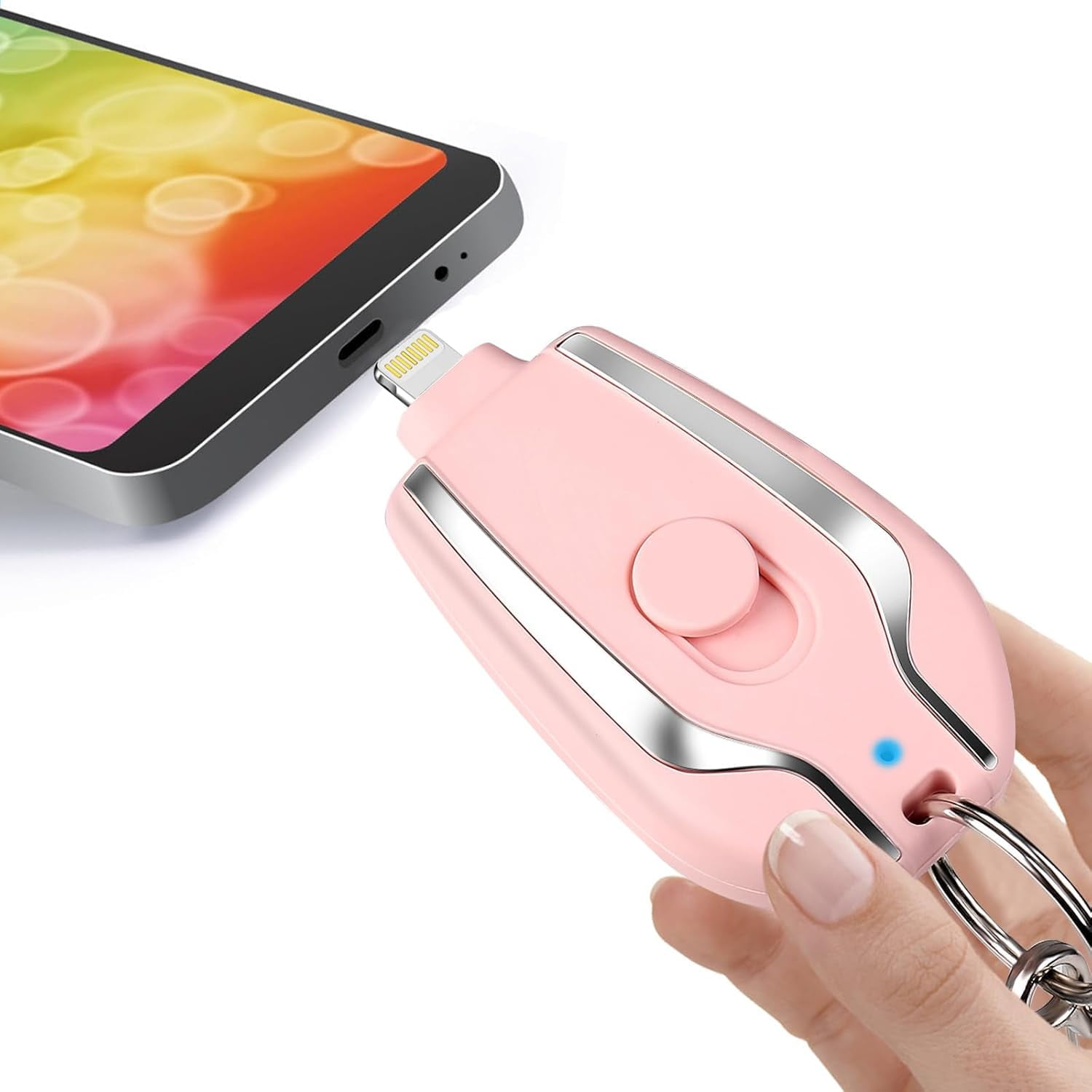 Mini Emergency Power Pod, 100% Full Capacity Keychain Portable Charger ...