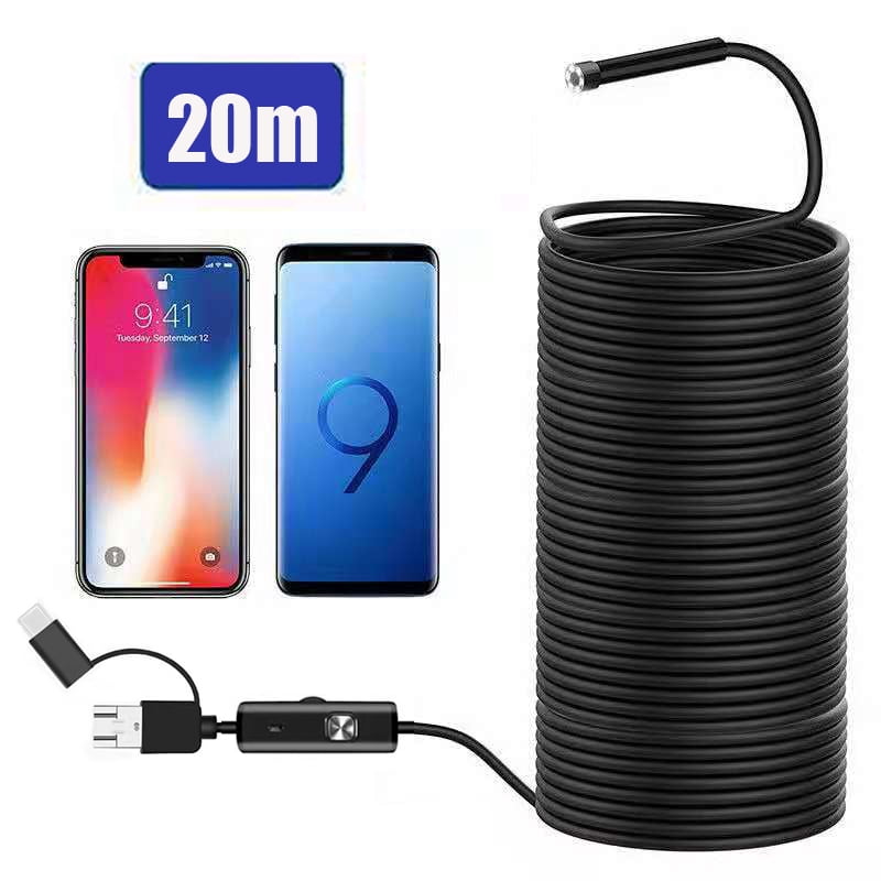 Mini Endoscope for Smartphone Mobile Cars Endoscopic Fish Finder ...