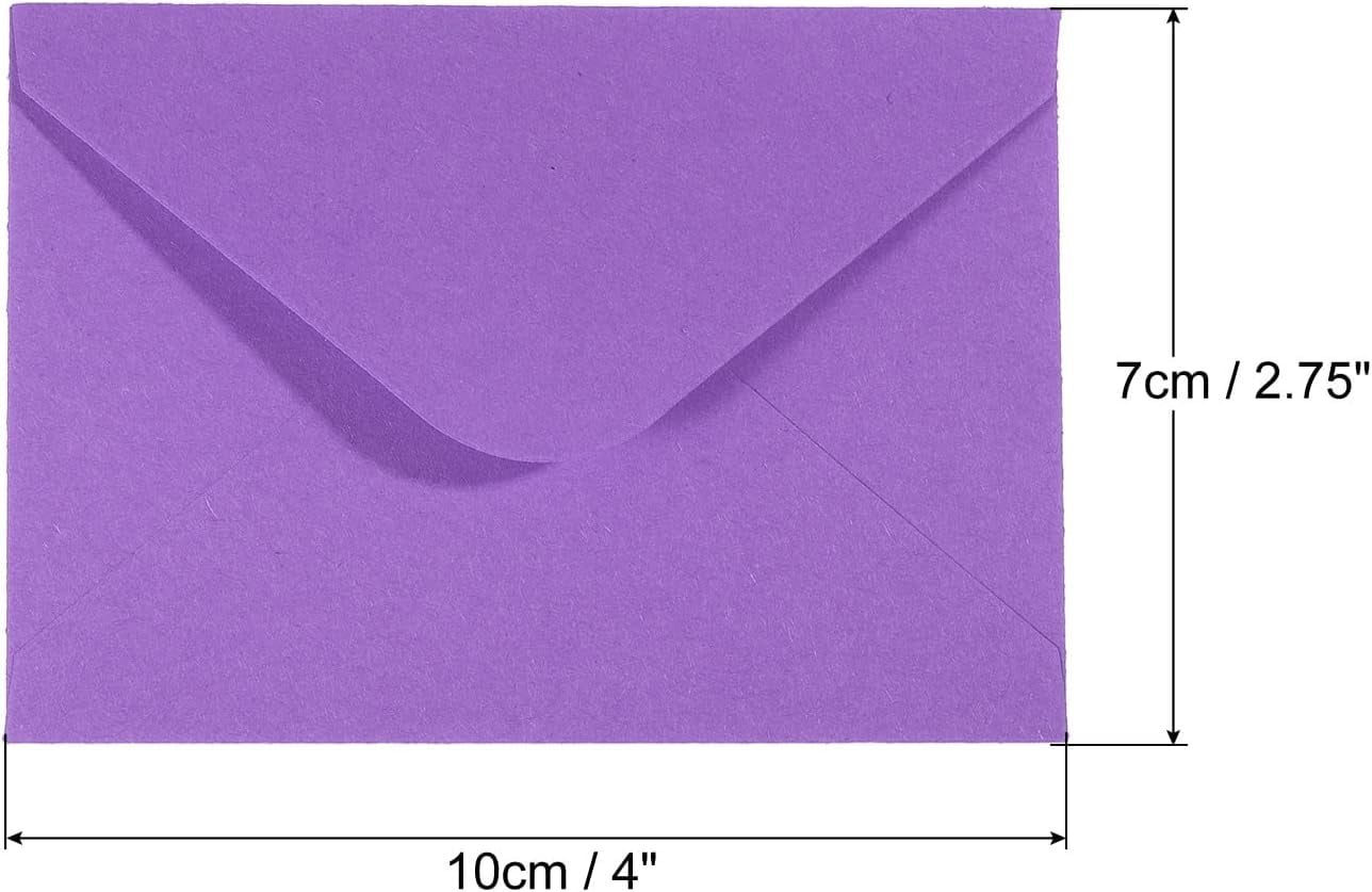 Mini Envelopes 50 Pack Mini T Card Business Card Envelope For Greeting